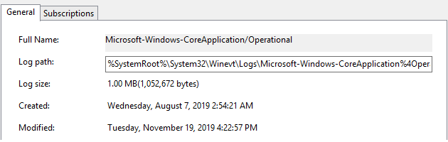 Monitor Non-working Windows Event logs in SEM