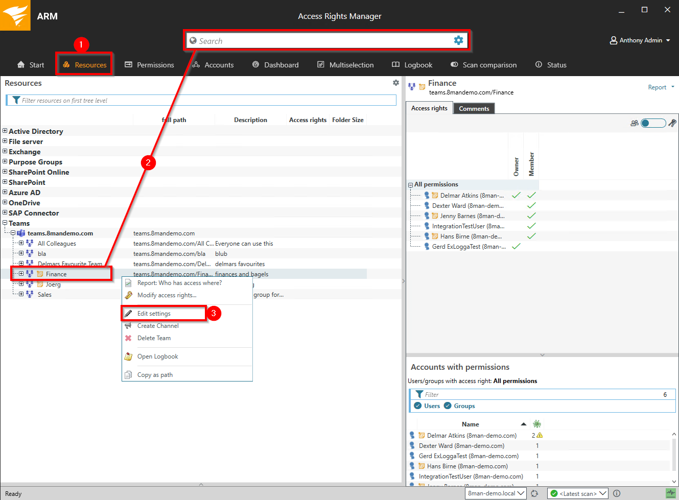 Manage MS Teams teams