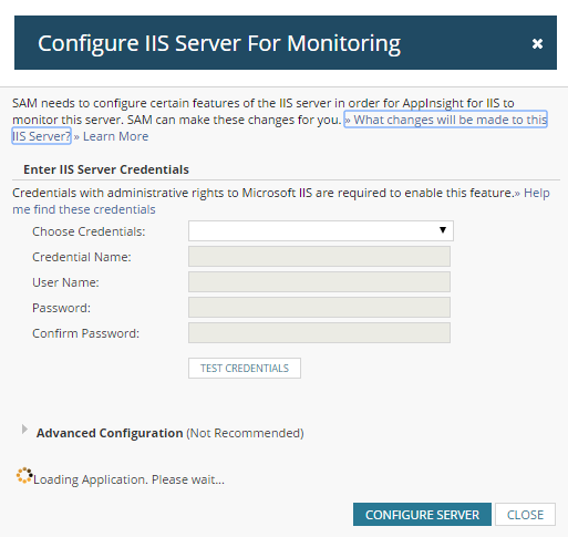 Use Appinsight For Iis To Monitor An Iis Server