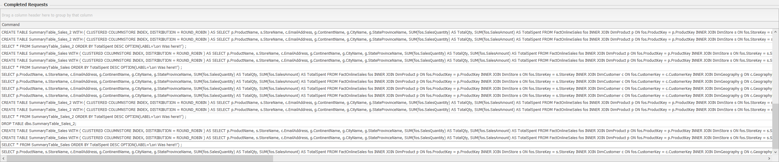 SQL Sentry Azure Synapse SQL Pool Distributed Queries