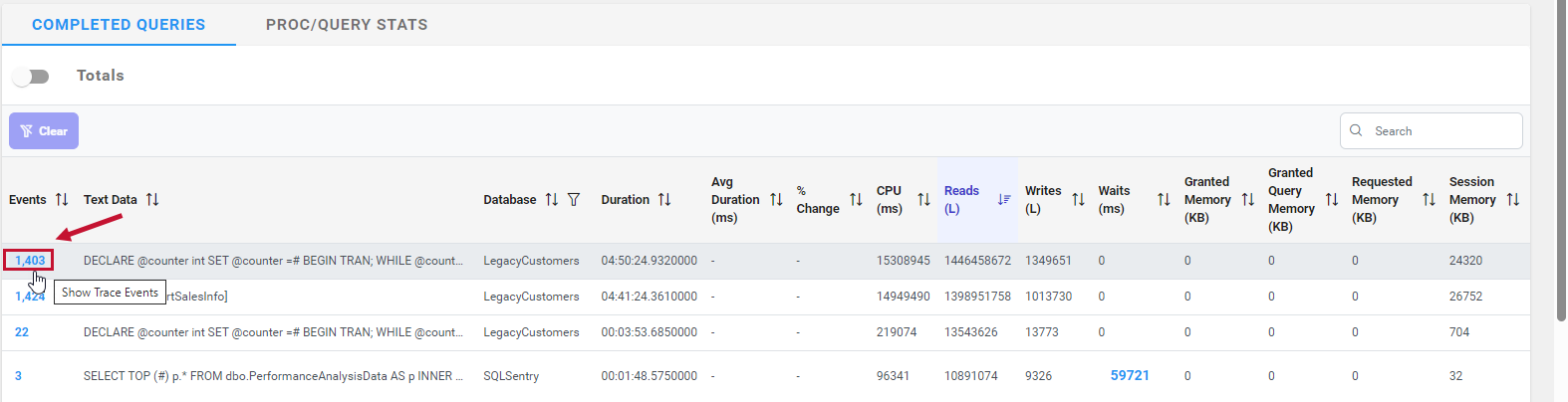 Sql Sentry Portal Top Sql