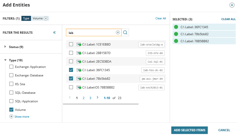 Use Perfstack™ With Srm