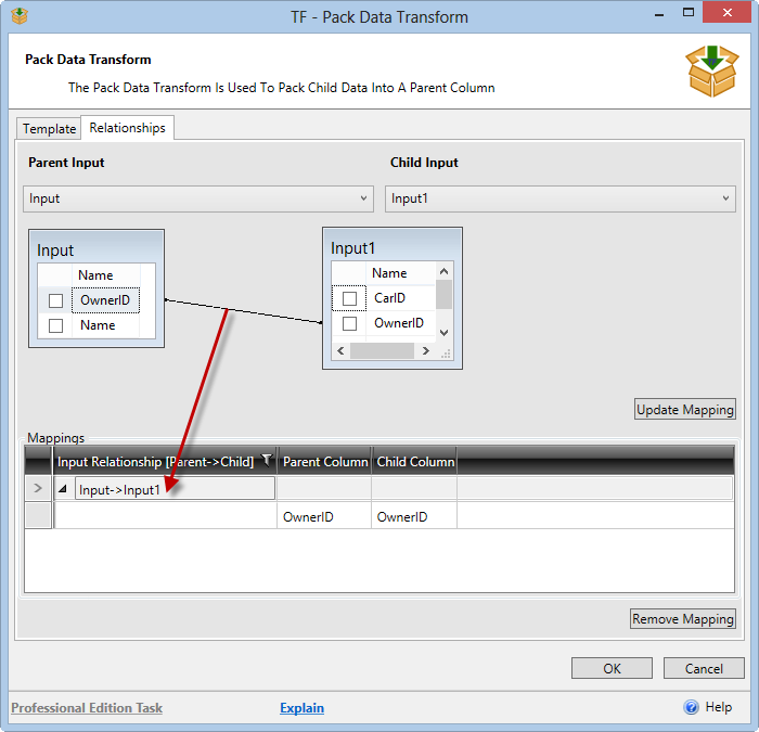 Task Factory Pack Data Transform